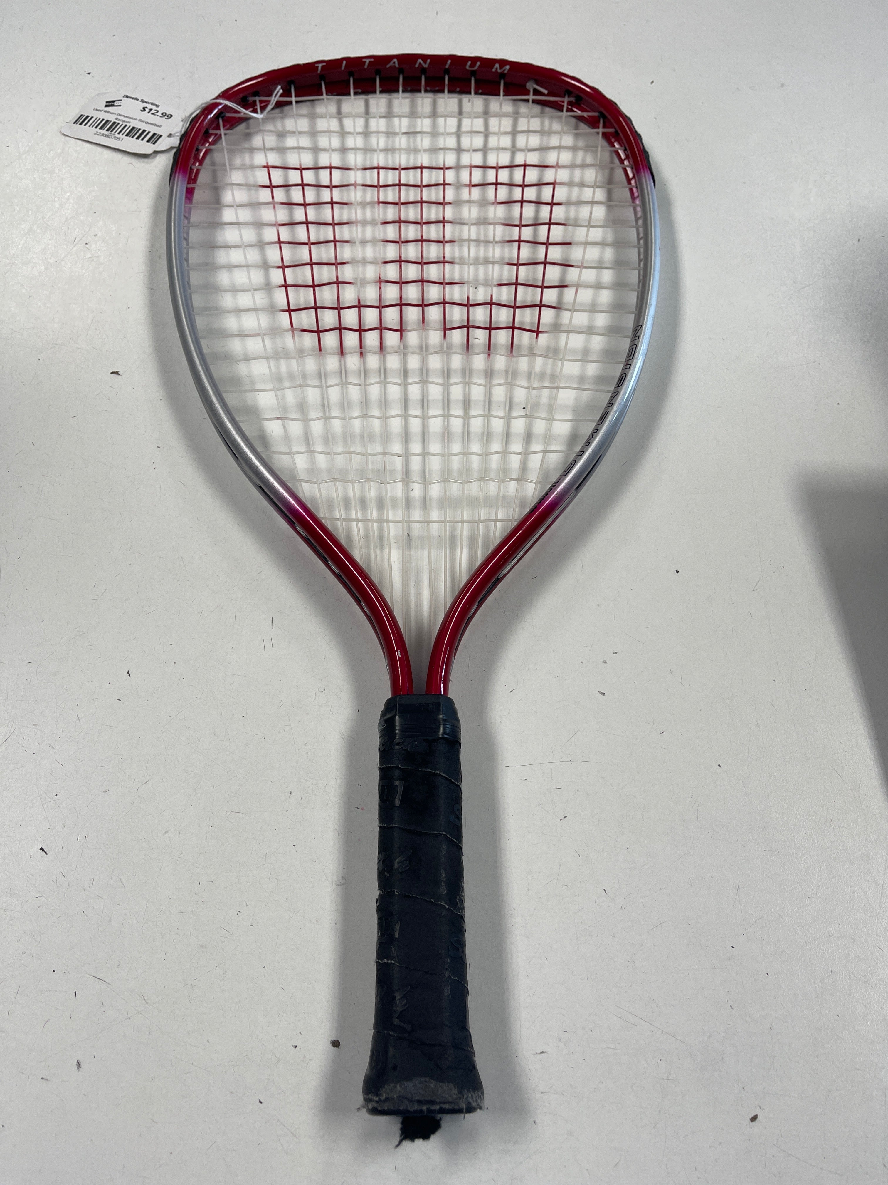 Used Wilson Dimension Racquetball Racquet – ELEVATESPORTING