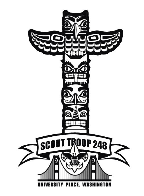 Add Scout Troop 248 Totem Logo to Back – ELEVATESPORTING
