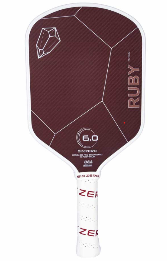 Six Zero Ruby Pickleball Paddle – ELEVATESPORTING