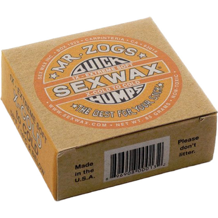 Mr Zogs Sex Wax Quick Humps 1x Extreme Soft Coconut Scent Hockey Stic