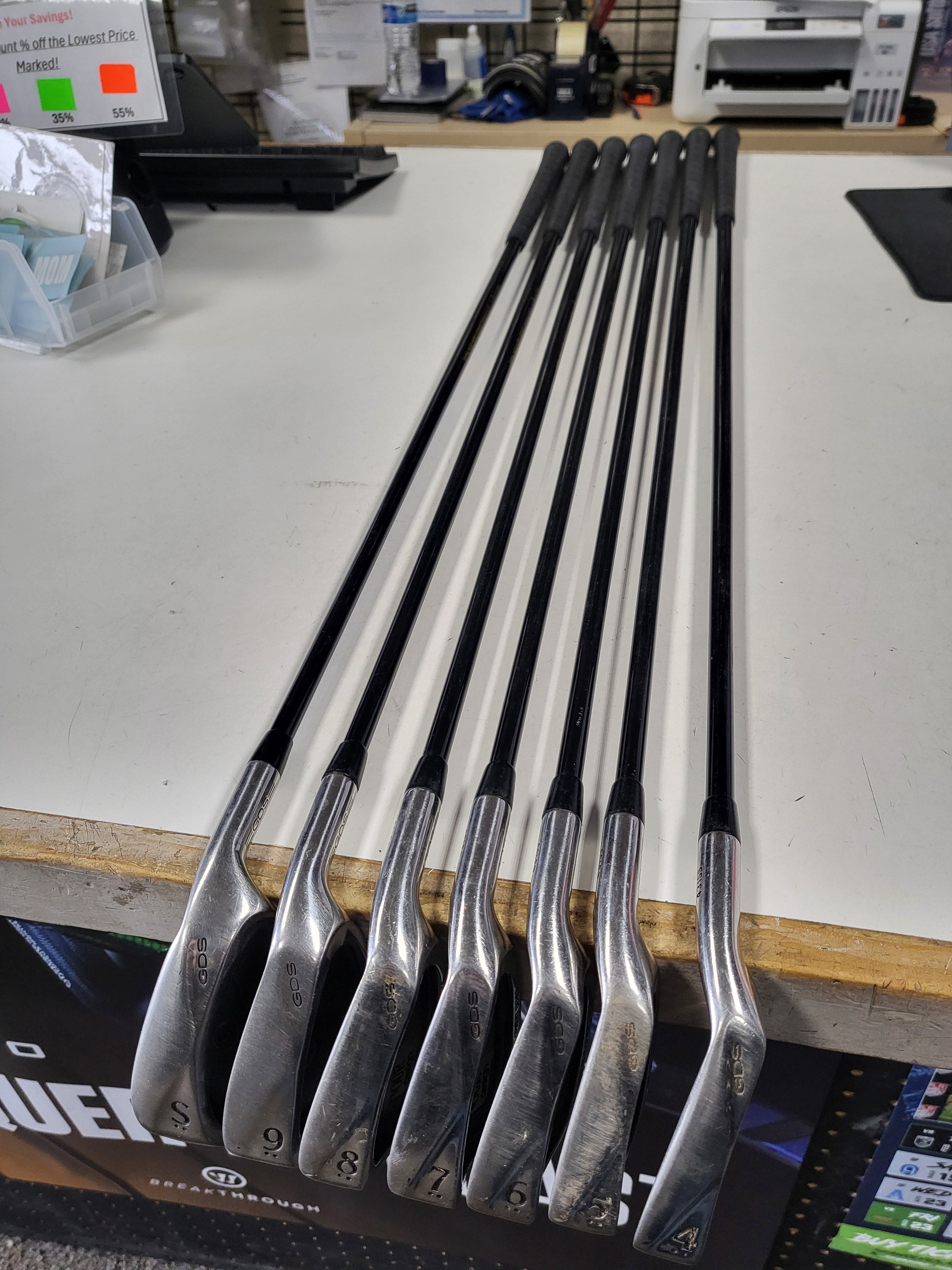 Used Tour Design GDS Oversize Golf Irons Set – ELEVATESPORTING