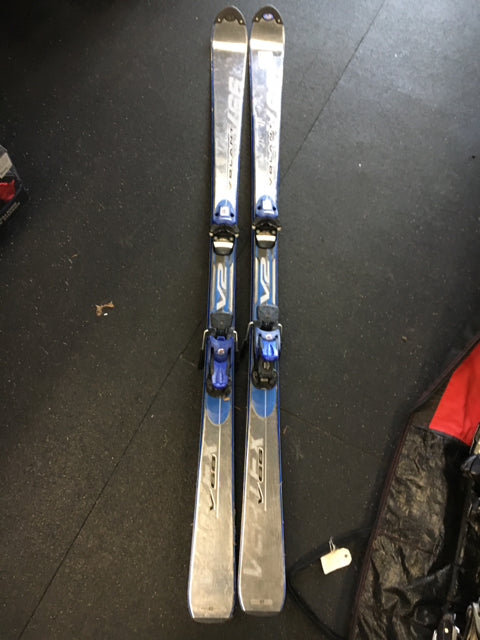 Used Volant V66 Silver/Blue Length 165 cm Downhill Skis w/Bindings ...