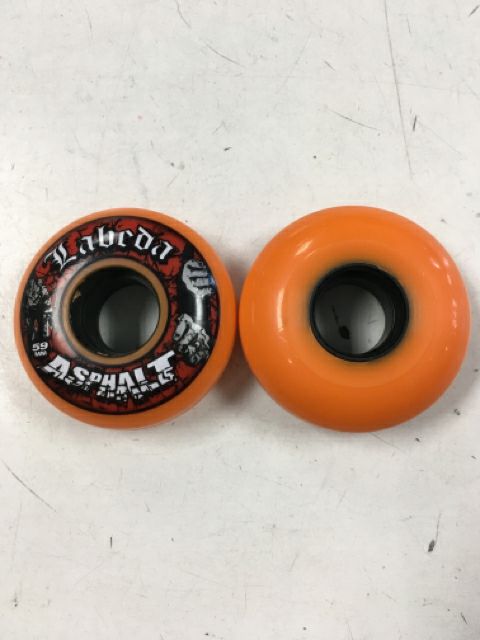 Labeda Asphalt Orange Wheel Size 59mm New Inline Wheels – ELEVATESPORTING